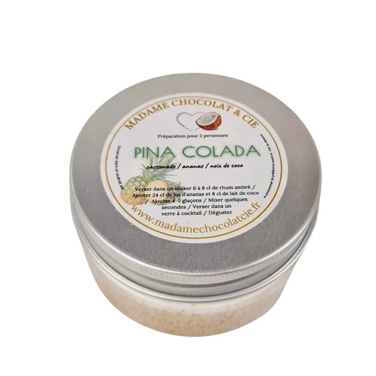 pot pina colada 3 + 1 offert - Catalogue Madame Chocolat & Cie